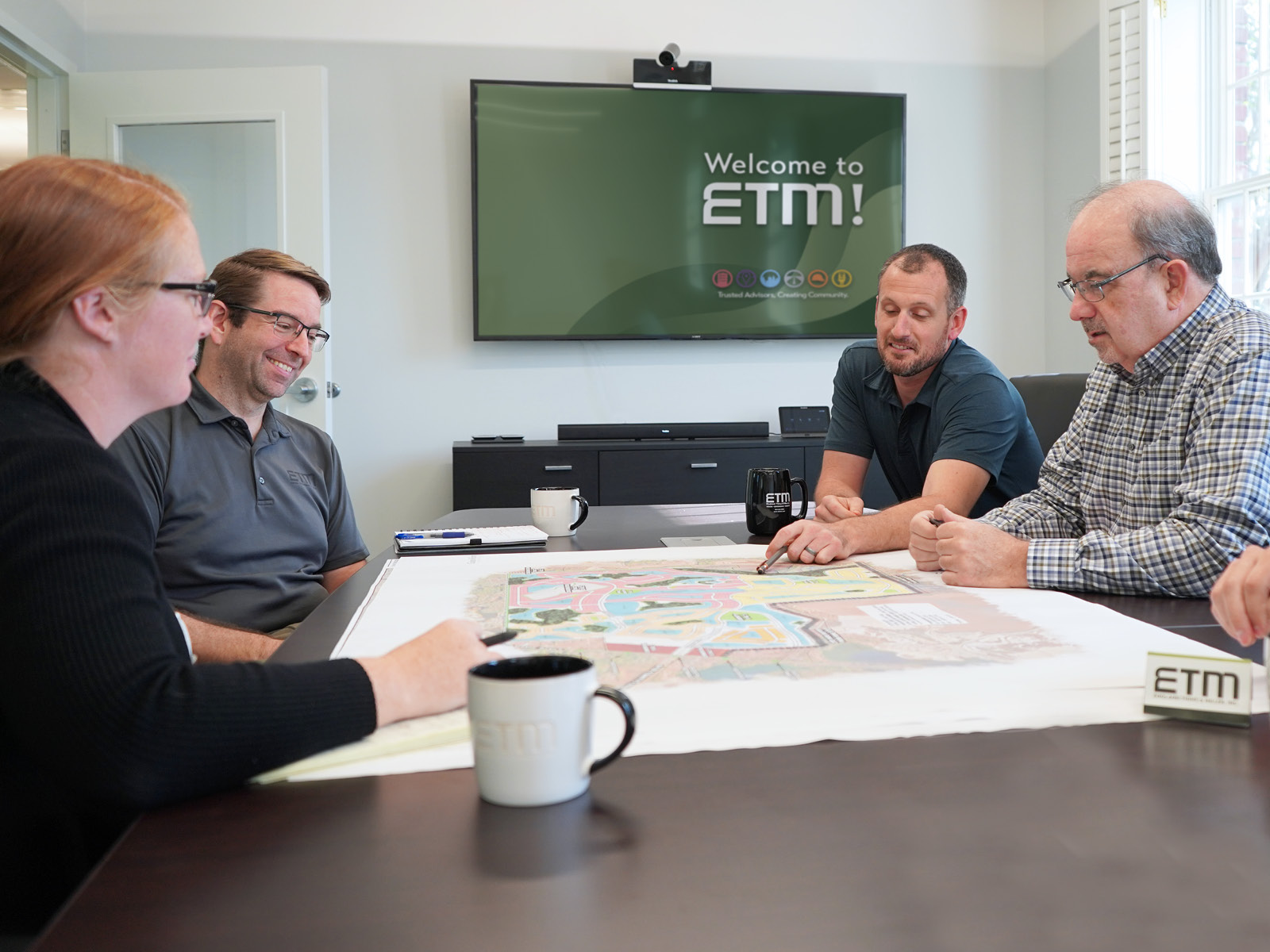 Etm Center Logo Energy Level Illustration For Different ETM (left),